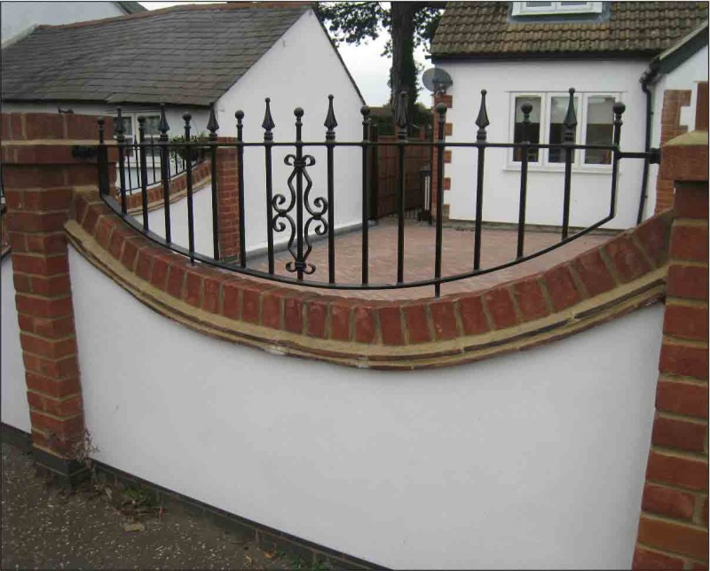 Arch Top Railings